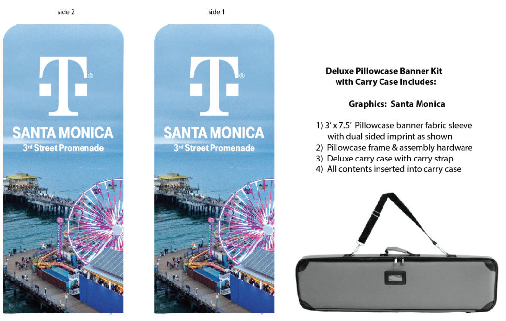 Deluxe Pillowcase Banner Kit w/ Carry Case – Signature Store Santa ...